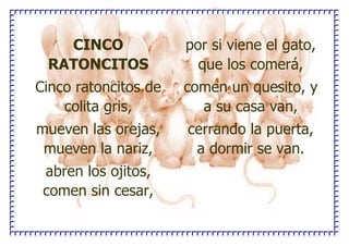 Cancionero para niños de inicial | PDF