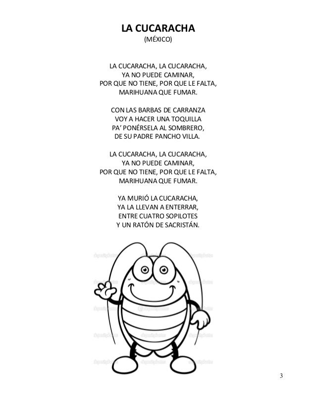 Cancionero para el proximo ciclo escolar