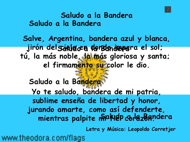 Canciones a la Bandera Argentina