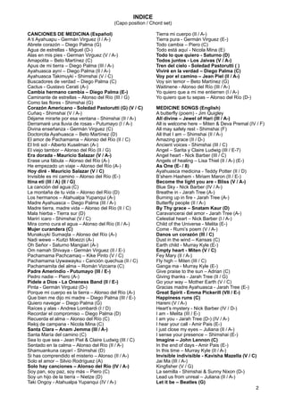 Canciones de medicina_mantras_icaros_aya | PDF