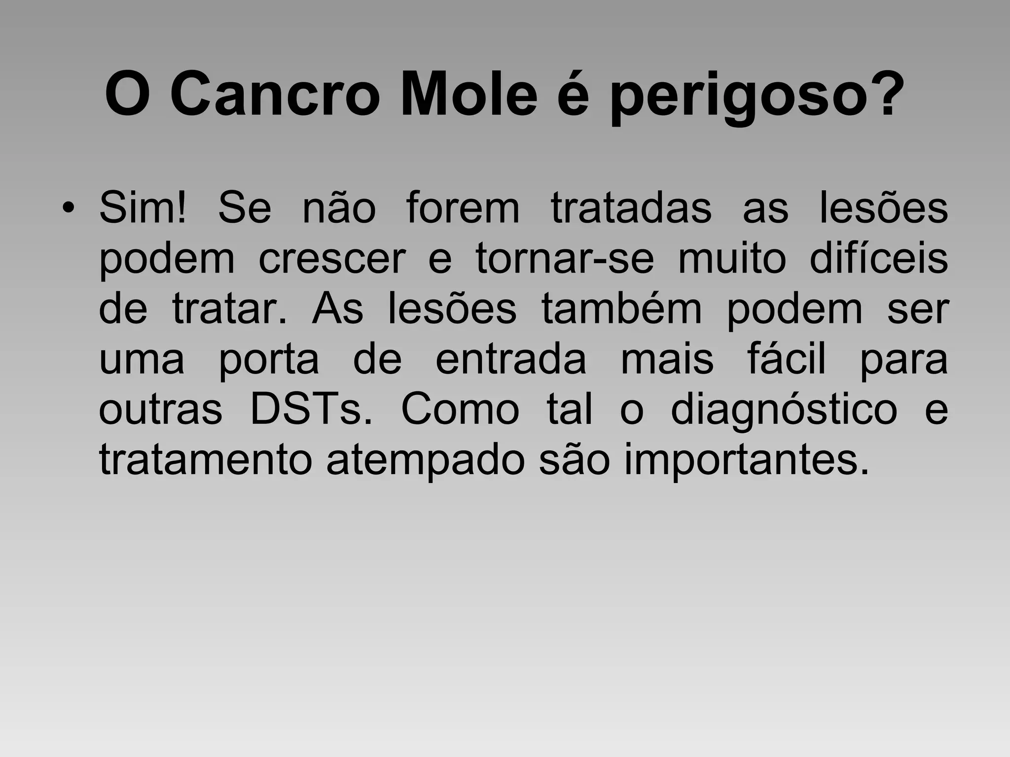 Cancro Mole | PPT