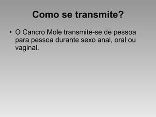 Cancro Mole | PPT