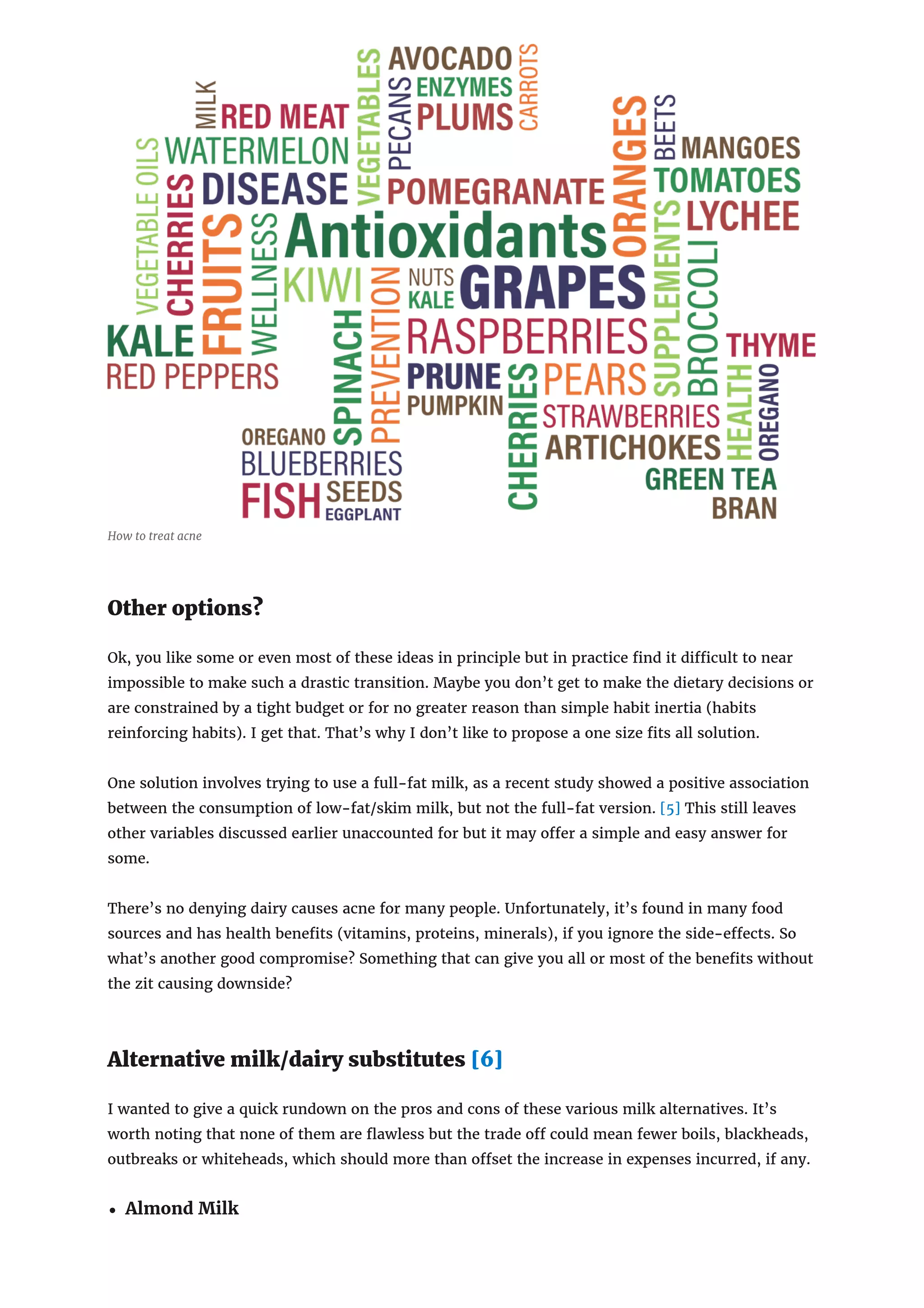 Can dairy cause acne? | PDF