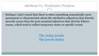 Adjectives | PPT