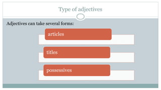 Adjectives | PPT