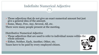 Adjectives | PPTX