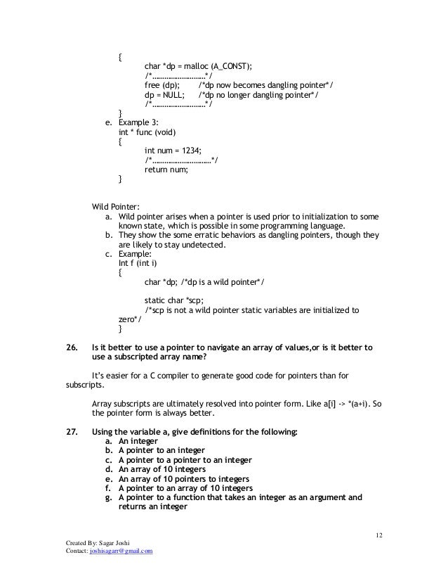 C And CPP Interview Questions c-and-cpp-interview-questions