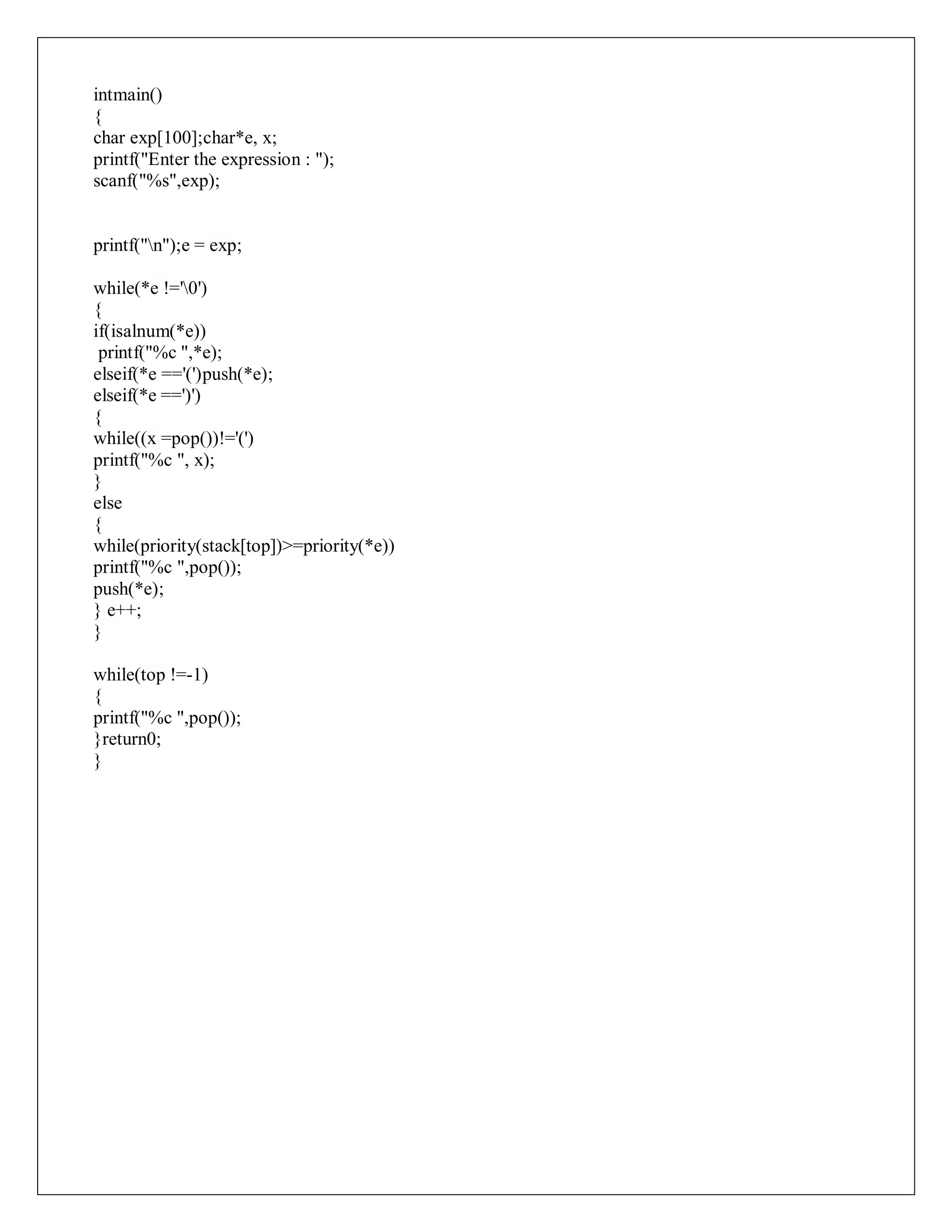 C And Data Structure Lab Manual Ece 2pdf 5851