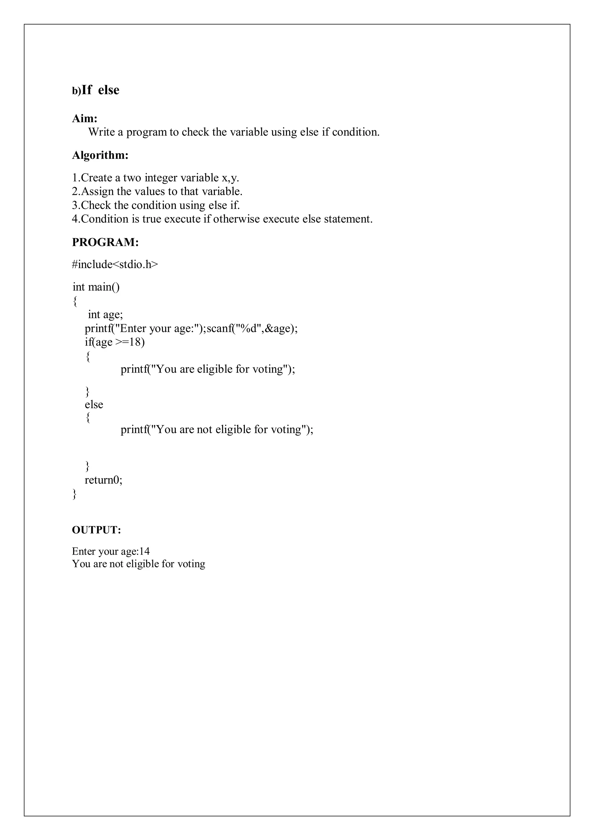 C And Data Structure Lab Manual Ece 2pdf 3933