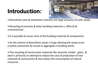 C and d waste ppt | PPTX