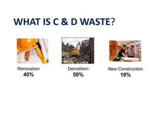 C and d waste ppt | PPTX