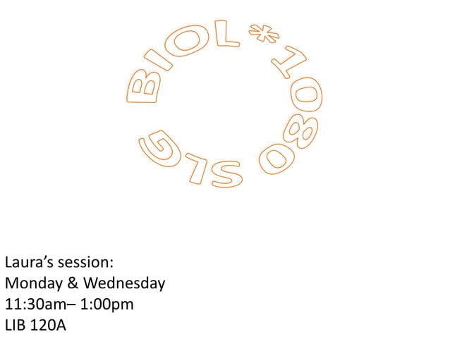 SLG BIOL*1080 Handout W12 | PPT