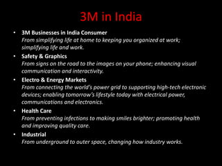 creativity and innovation of 3M | PPTX