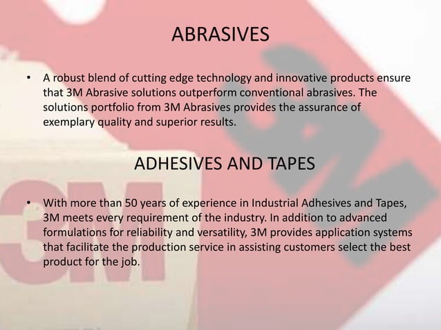 creativity and innovation of 3M | PPTX | Manufacturing Industry ...