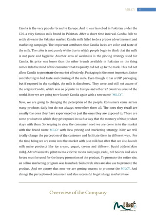 Candia milk failure and revival REBRANDING | DOCX