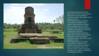 Candi bahal power point | PPTX