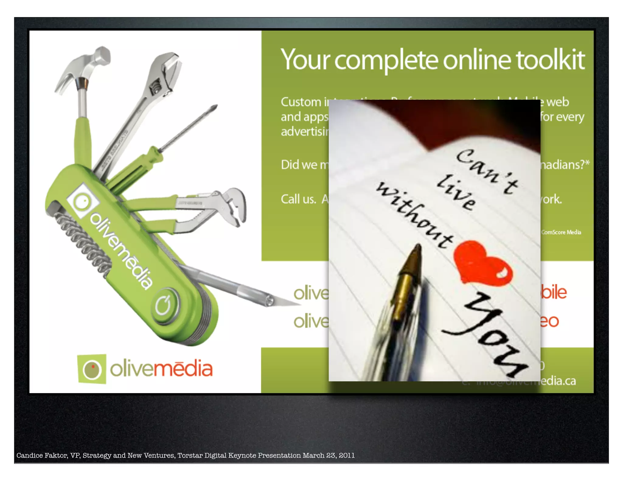 Monetizing Digital Content? Candice Faktor, VP Strategy and New ...