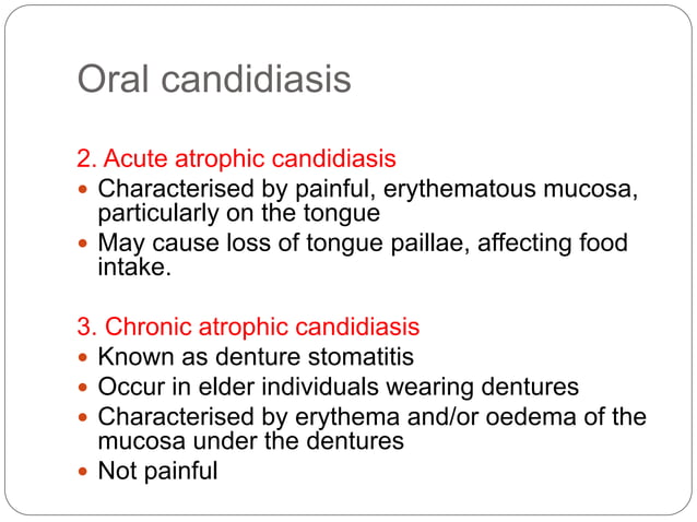 Candida | PPTX | Skin and Dermatology | Diseases and Conditions