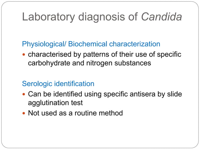 Candida | PPTX | Skin and Dermatology | Diseases and Conditions