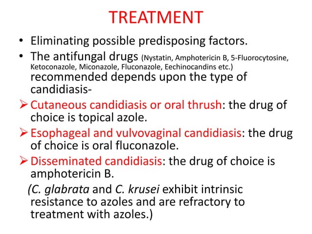 Candida | PPTX | Skin and Dermatology | Diseases and Conditions