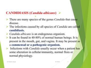 YEAST-CANDIDIASIS WITH LABORATORY DIAGNOSIS .pptx