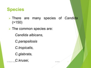 YEAST-CANDIDIASIS WITH LABORATORY DIAGNOSIS .pptx