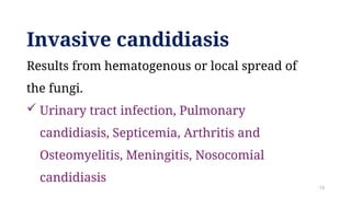 Candida albicans - opportunistic mycoses.pptx