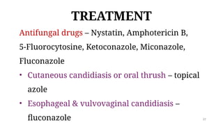 Candida albicans - opportunistic mycoses.pptx