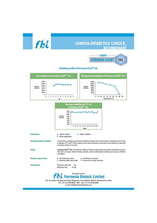 Candida antarctica-lipase-b-liquid-calb-recombinant-product-information ...