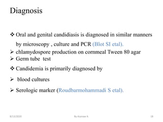 Candidaisis in diabetics patients | PDF