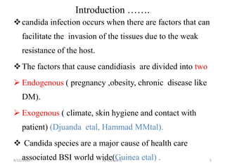 Candidaisis in diabetics patients | PDF