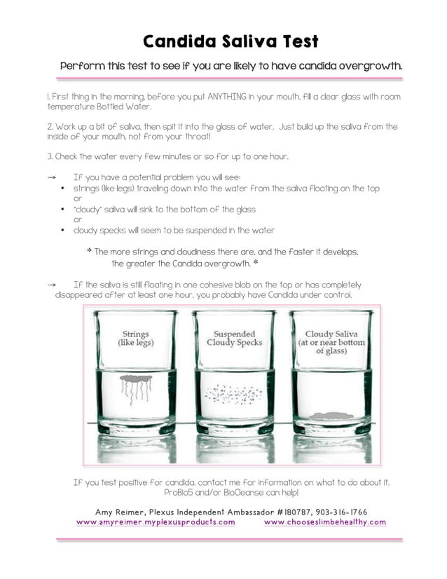 Candida test | PDF | Ear, Nose and Throat Conditions | Diseases and ...