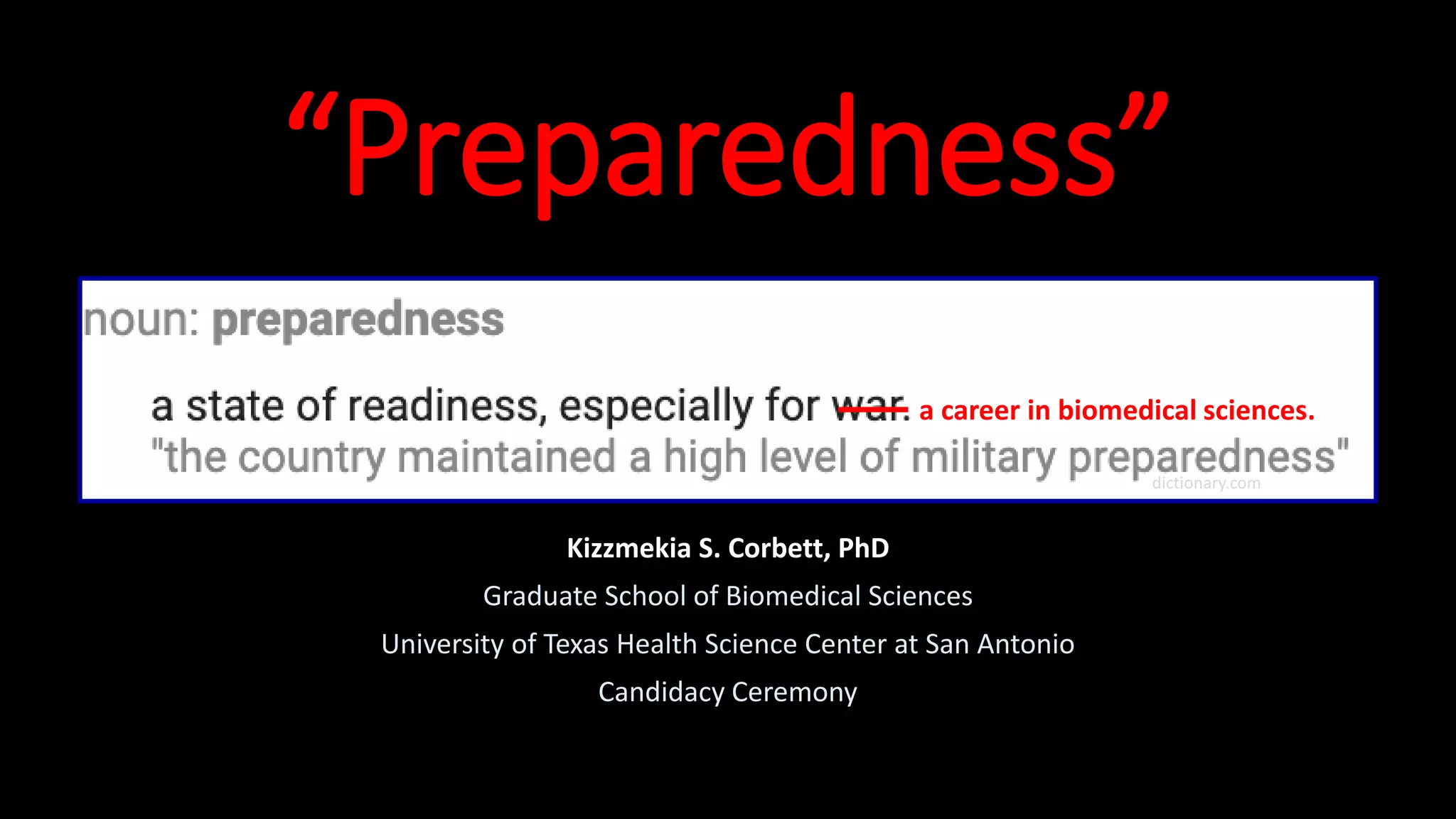 Candidacy Ceremony 2020 version | PPT