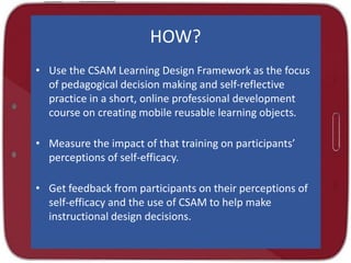 A Framework for Promoting Teacher Self-Efficacy with Mobile Reusable ...