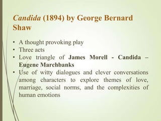 Candida: A Melodious Embrace of Love's Complexity | PPTX