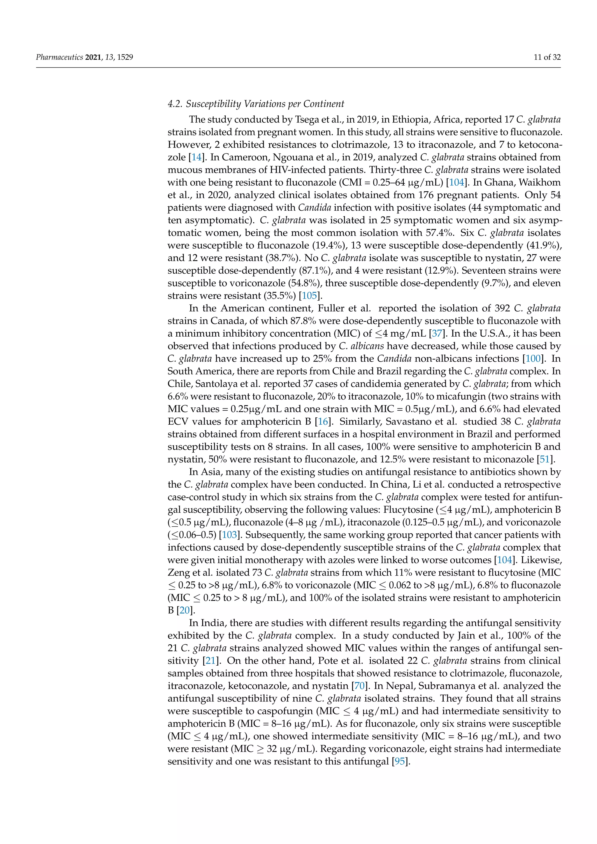 Candida glabrata Antifungal Resistance and Virulence Factors, a Perfect ...