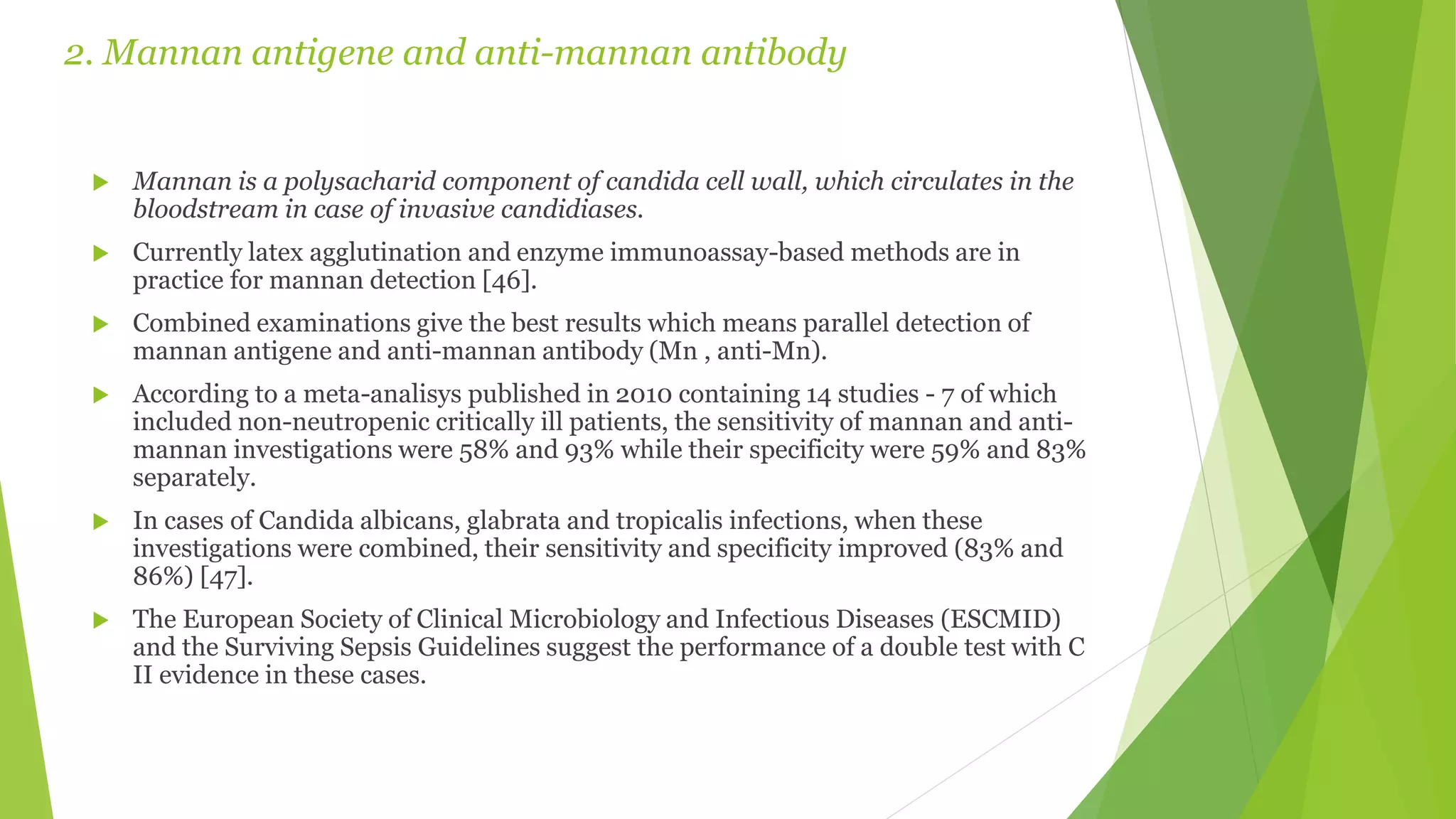 Candida in icu and diagnosis DR M.L. PRASHANTH MD IDCCM | PPTX