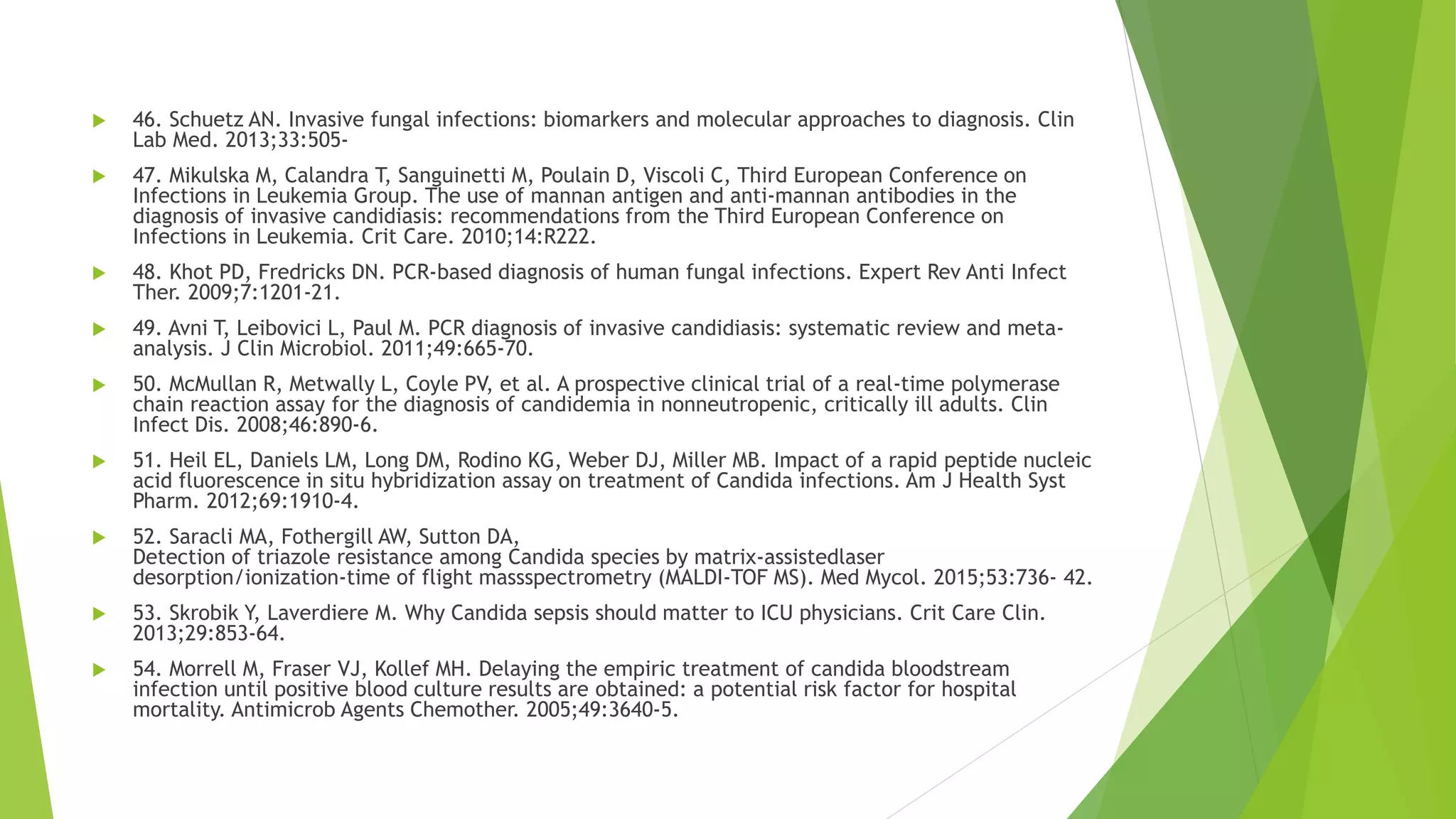 Candida in icu and diagnosis DR M.L. PRASHANTH MD IDCCM | PPTX