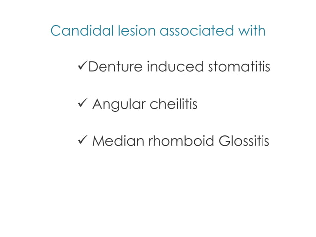 Candidal infections of the oral cavity | PPTX | Dental Health ...