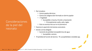 candida neonatos dermatologia | PPTX