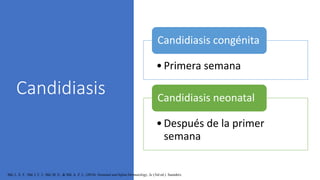 candida neonatos dermatologia | PPTX