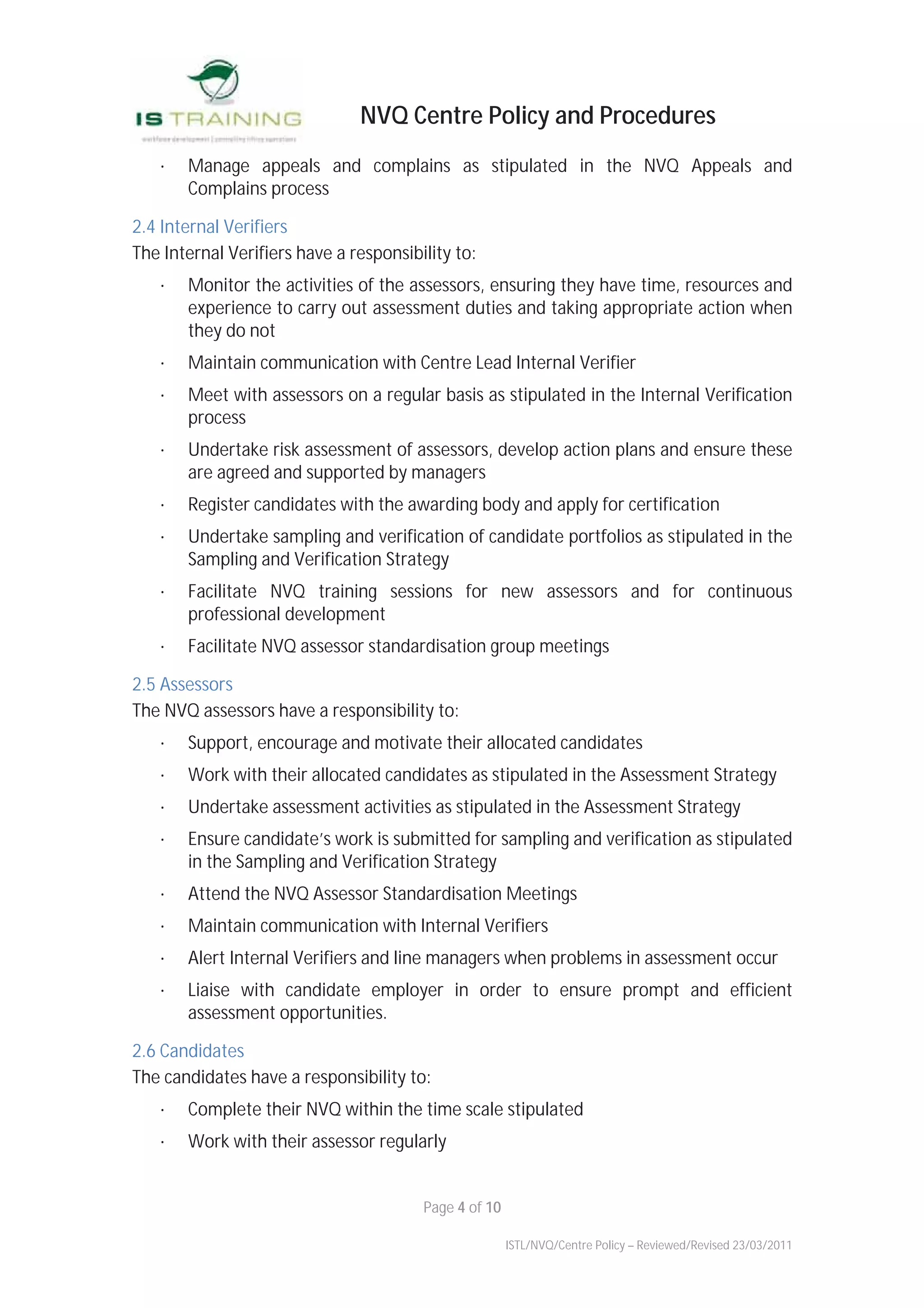 Candidate appeals procedure policy | PDF