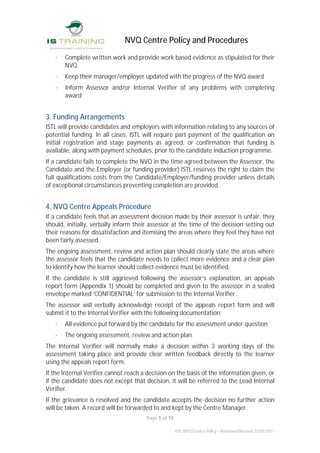 Candidate appeals procedure policy | PDF