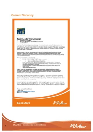 Candidate application pack final | PDF