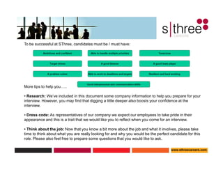 Candidate Brief | PDF | Career Advice | Careers