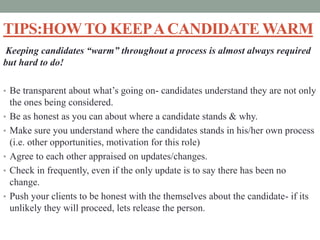 Candidate care ppt | PPTX