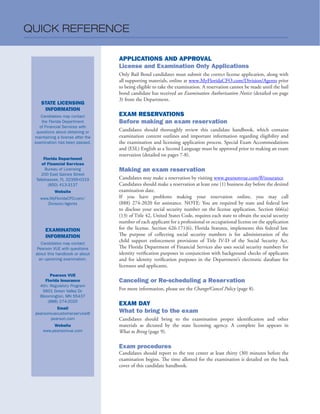 Florida Insurance Licensing | PDF