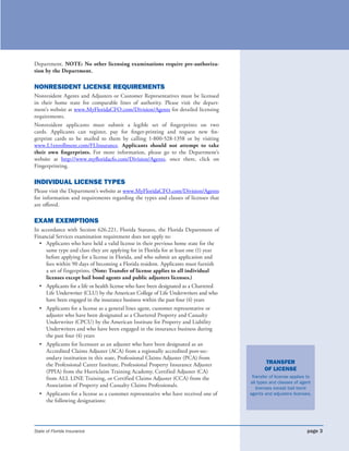 Florida Insurance Licensing | PDF