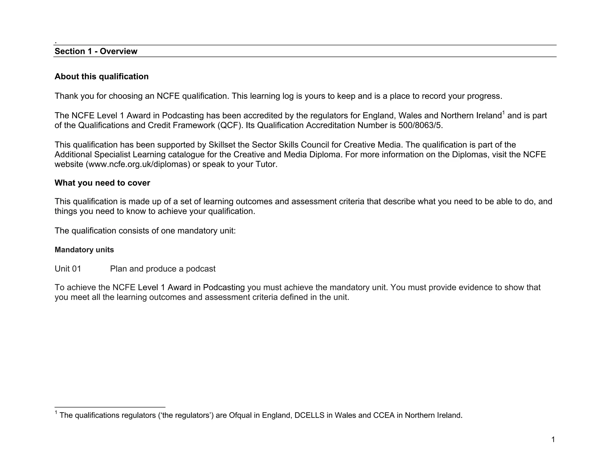 Candidate learning log | PDF