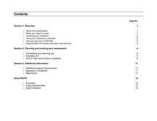 Candidate learning log | PDF
